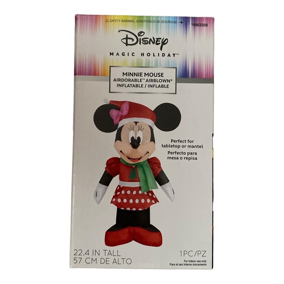 Disney | Holiday | Gemmy Disney Magic Holiday Minnie Mouse Christmas ...